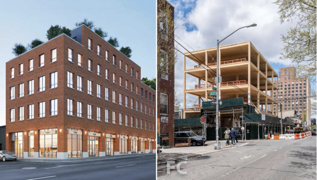 Flank's Sustainable Timber Building at 360 Wythe Avenue Reaches Full ...